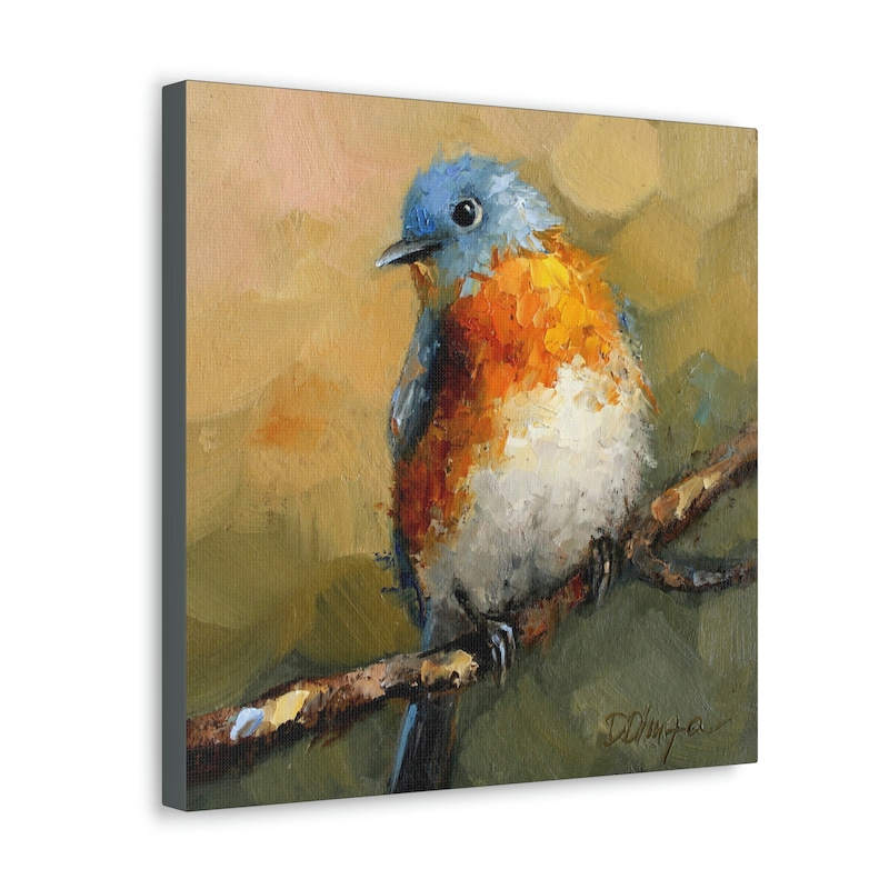 Bird Art Canvas - Etsy