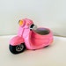 Pink Scooter Planter / Indoor Succulent Plant Pots / Cute Concrete ...