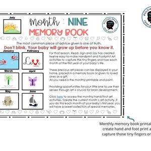 Nine-month-old, Infant Activities, Parent Curriculum, Printable ...