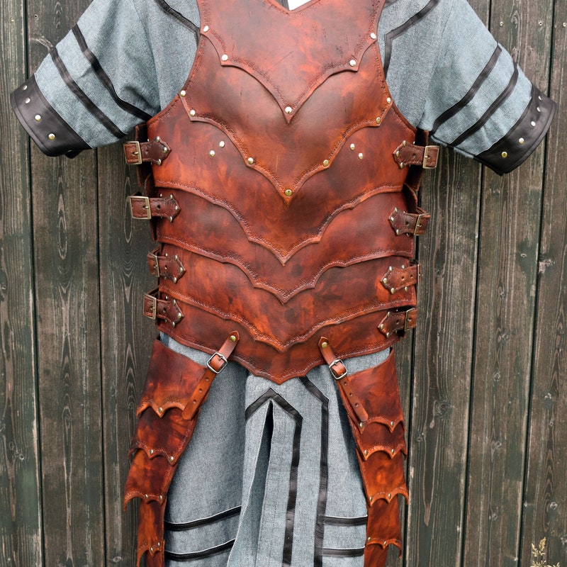 Leather Tassets - Etsy