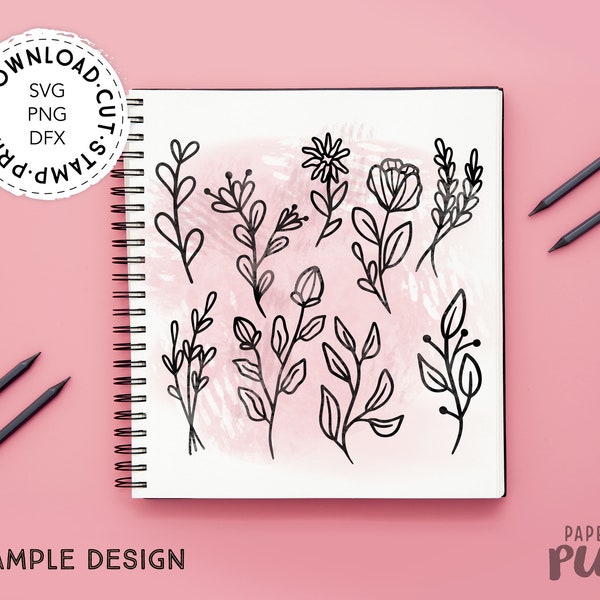 Plotterdatei blume blumen - Etsy.de