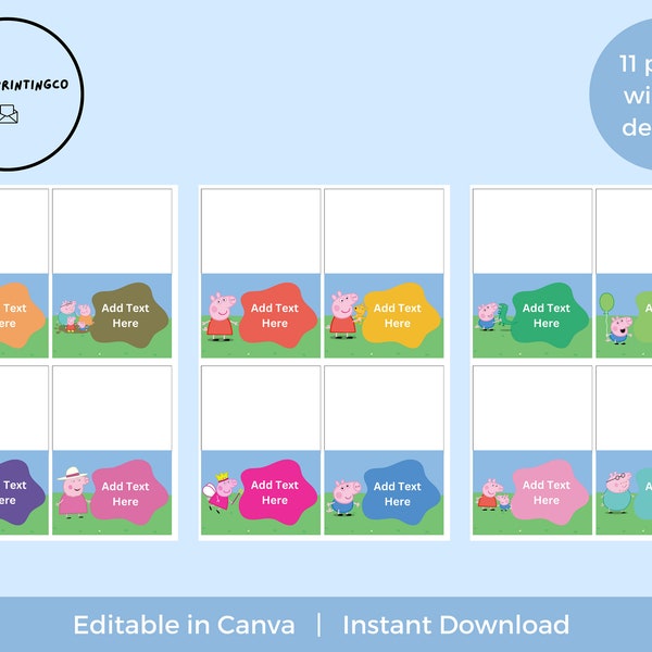 Peppa Pig Party - Etsy