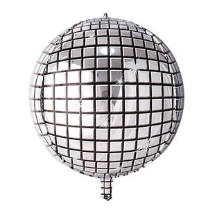 Disco Ball Balloon 22inch | Aluminum Foil Mylar Balloons 4D | Disco ...