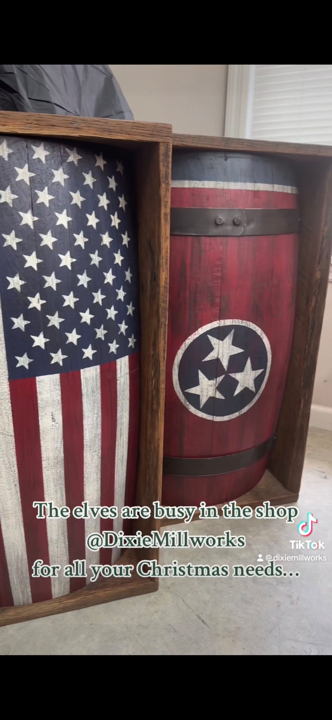 Jack Daniels Whiskey Barrel Wooden Flag Tennessee - Etsy