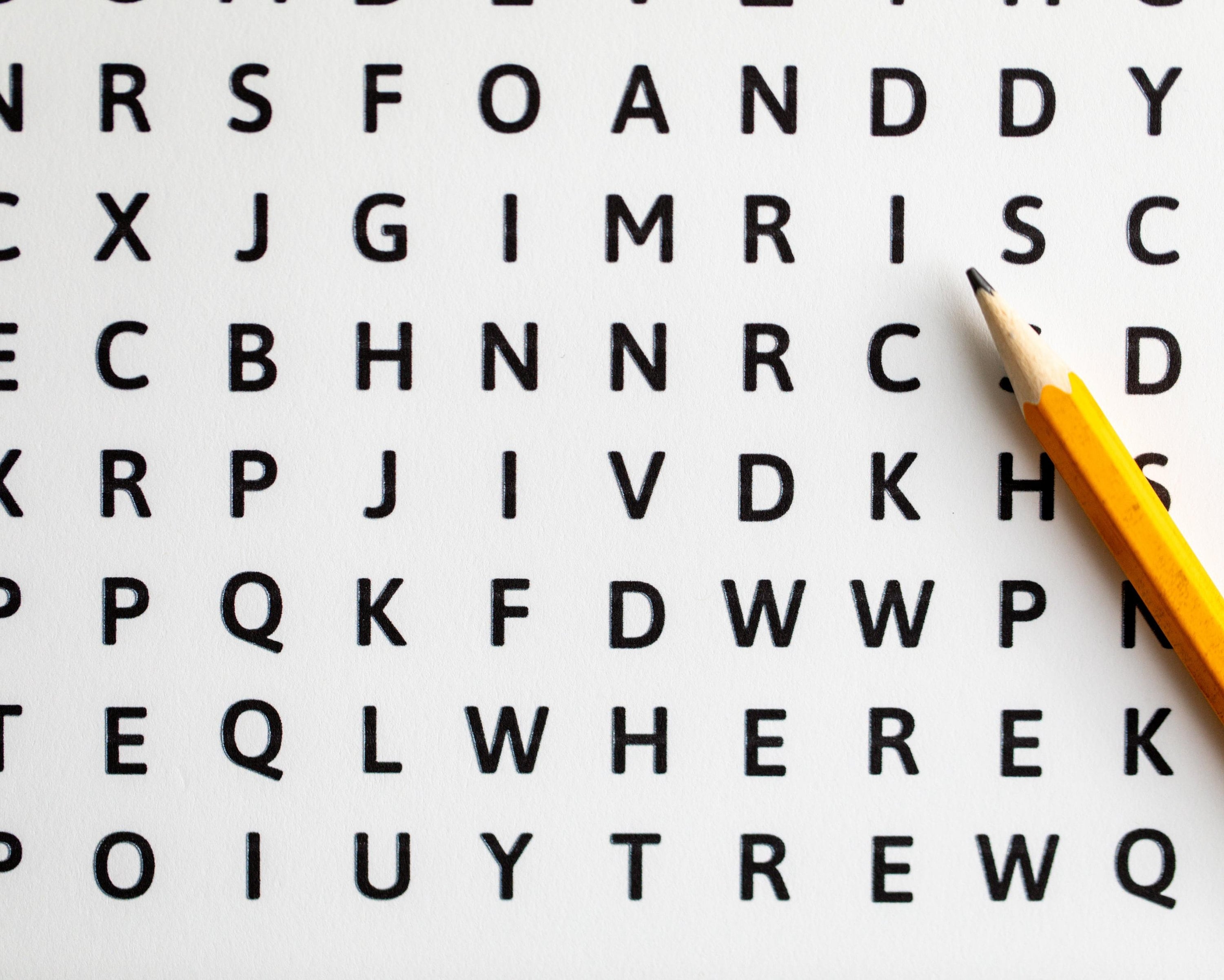 40 Jumbo Font Word Search Puzzle - Extra Large Print Word Search - 40 ...