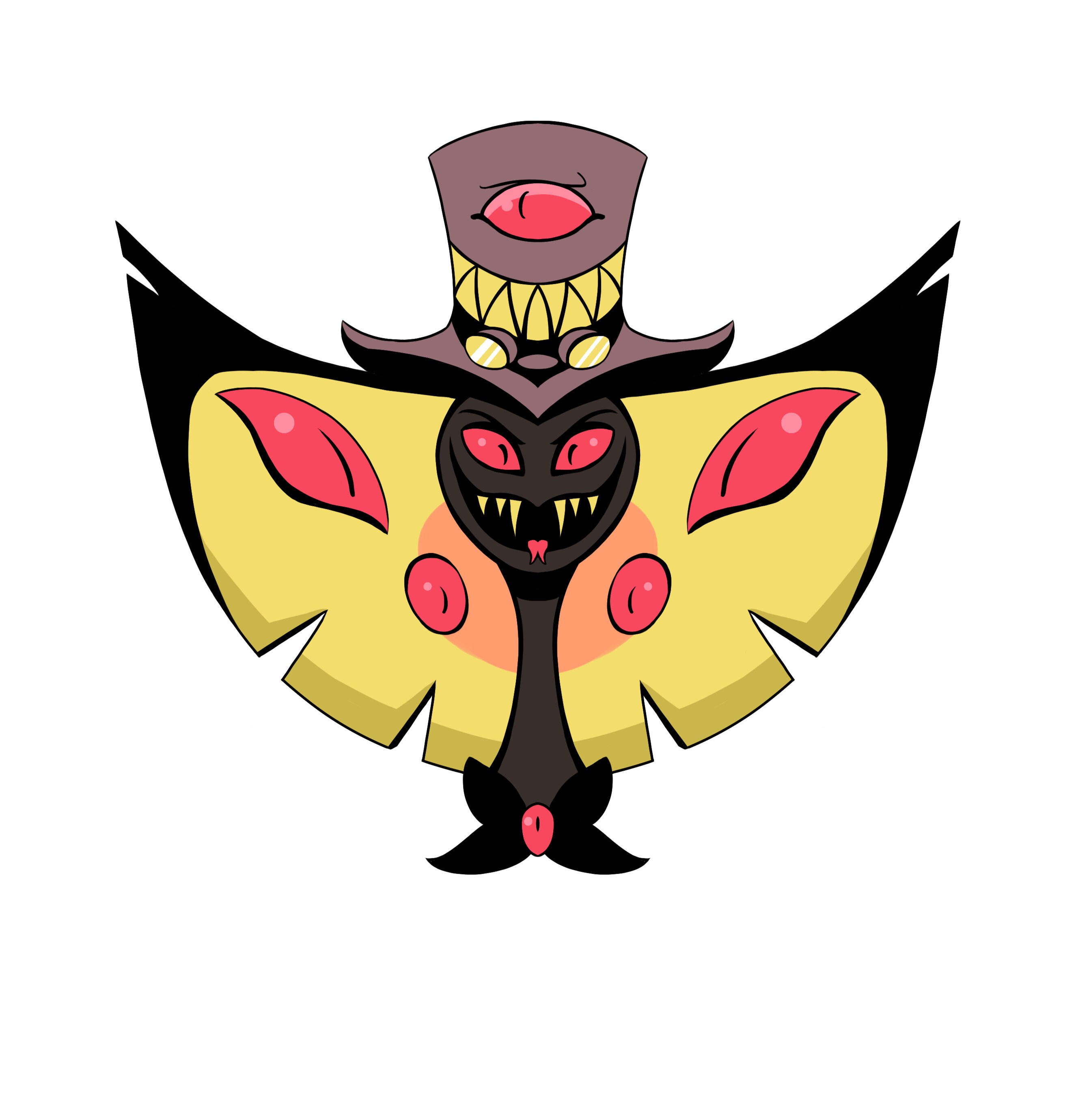 PRE-ORDER Hazbin Hotel Sir Pentious Pin - Etsy Hong Kong