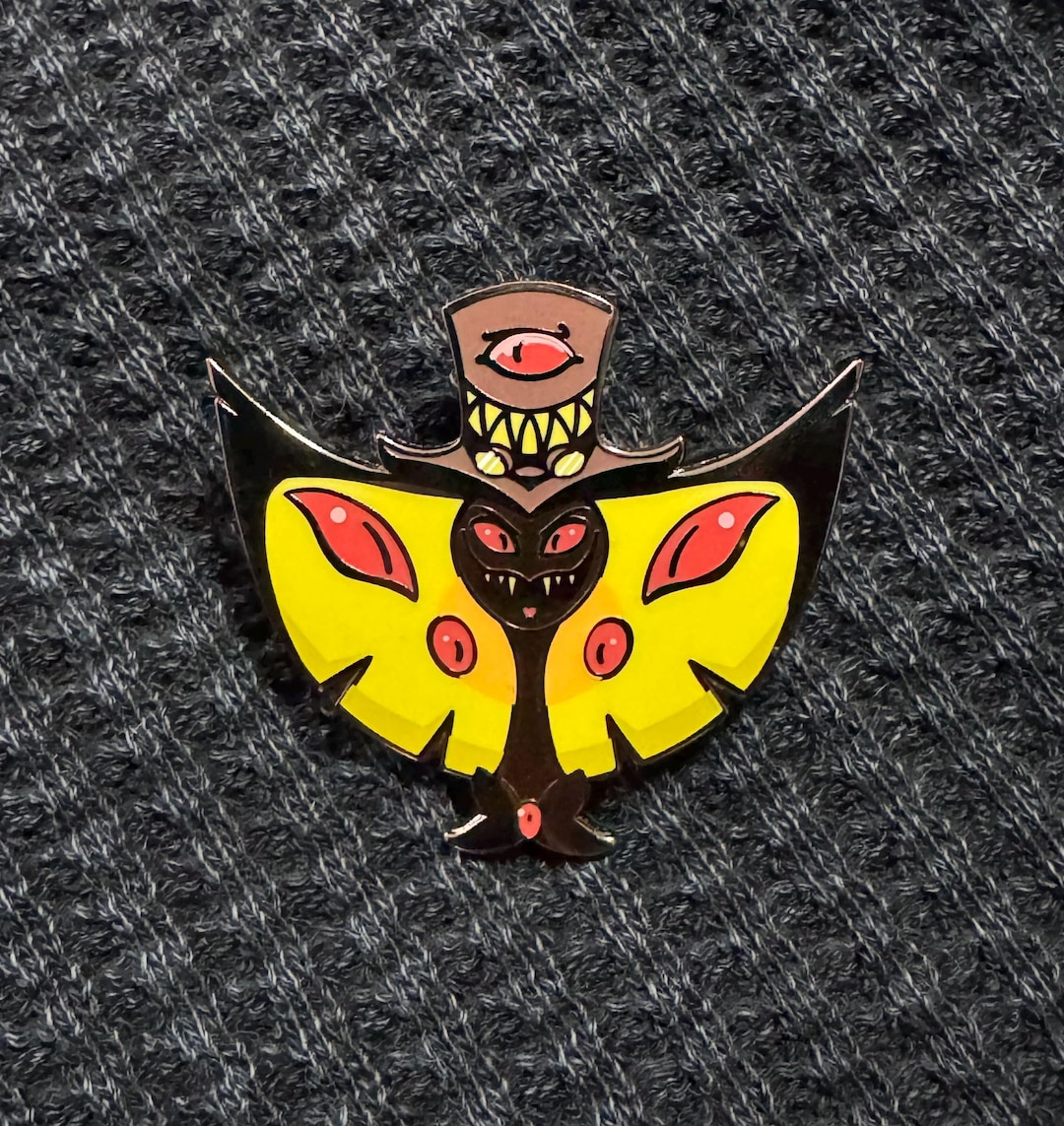 Hazbin Hotel Sir Pentious Enamel Pin - Etsy