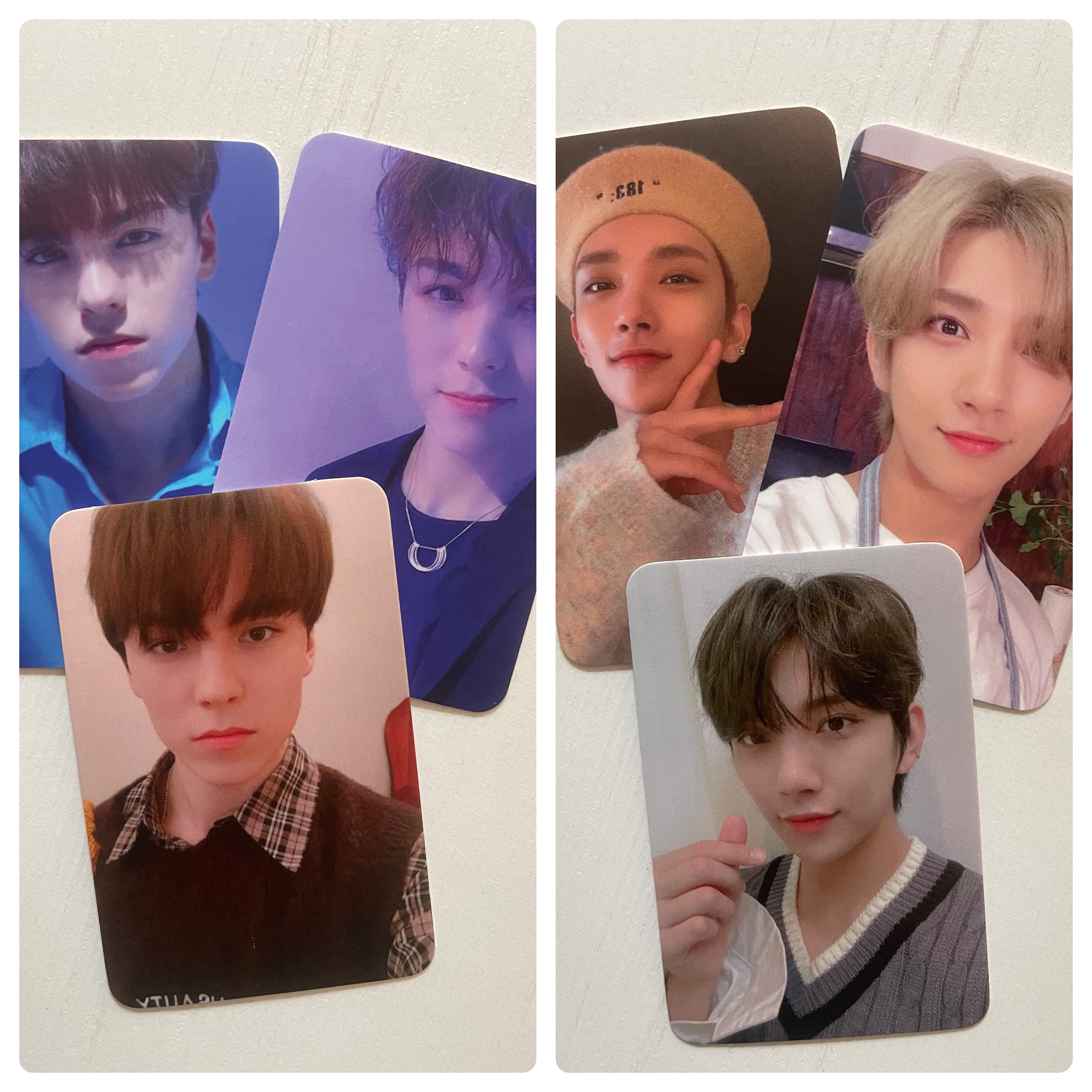 Seventeen Matte Photocards / High Quality / Double Sided K-pop - Etsy
