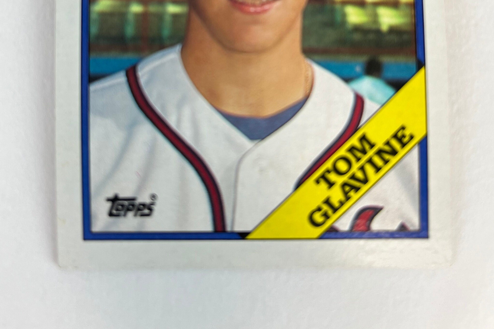 Rookie Card Tom Glavine 1988 Topps Rookie Card Atlanta - Etsy