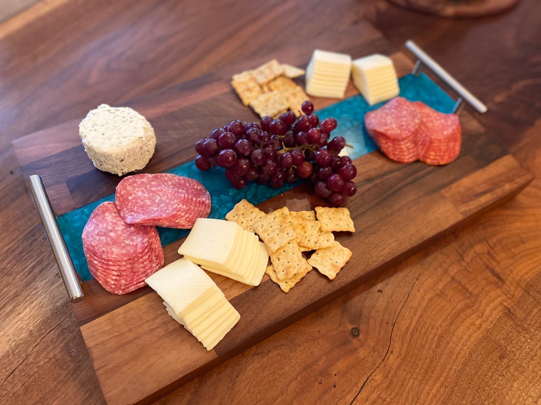 Heavy Duty Butcher Block Serving Tray/cutting Board - Etsy