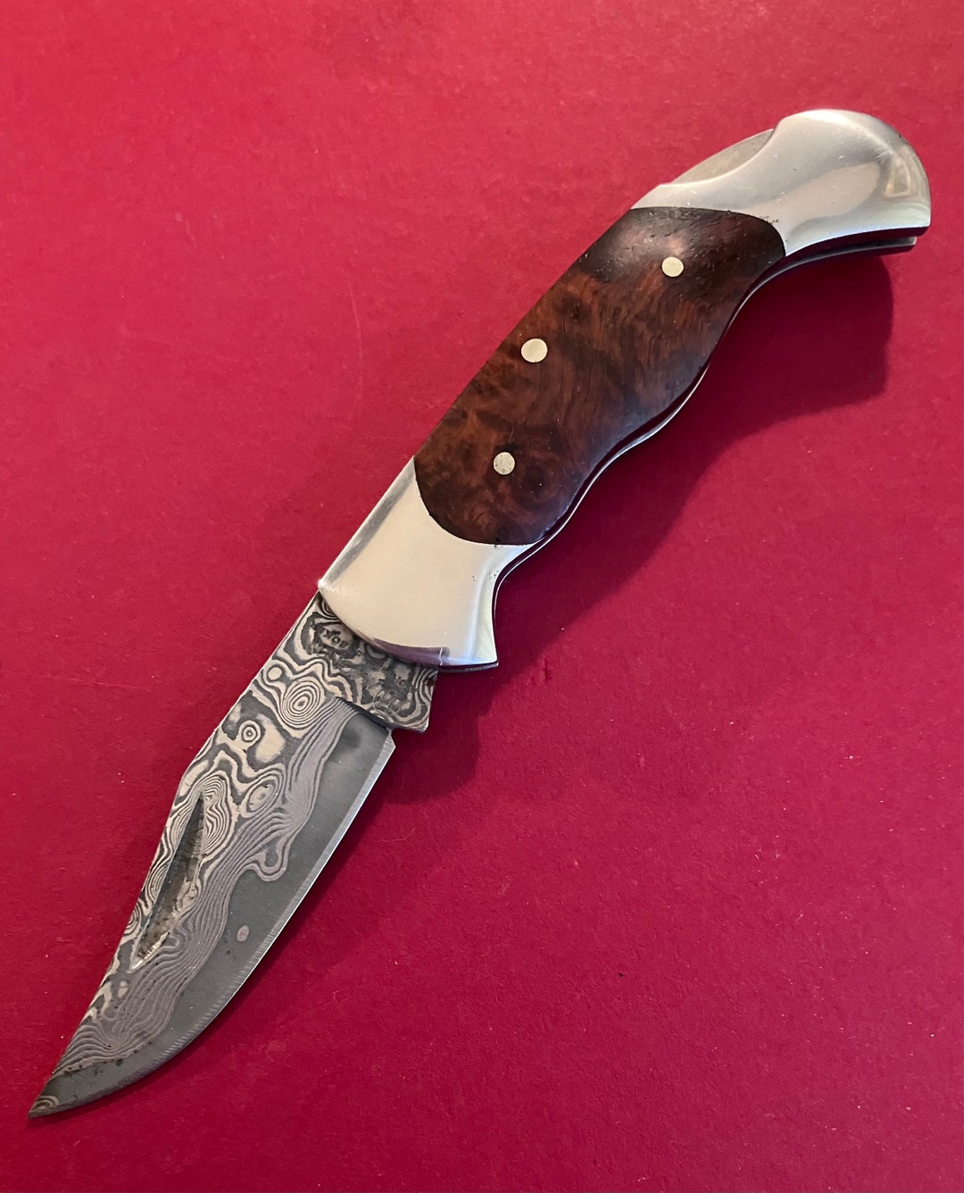 Boker Magnum Lady Damascus - Etsy