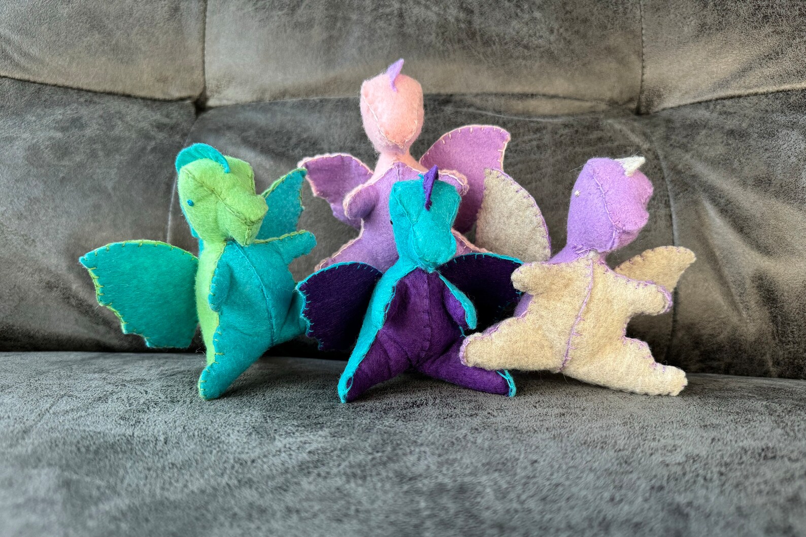 Premade Felt Dragons - Etsy