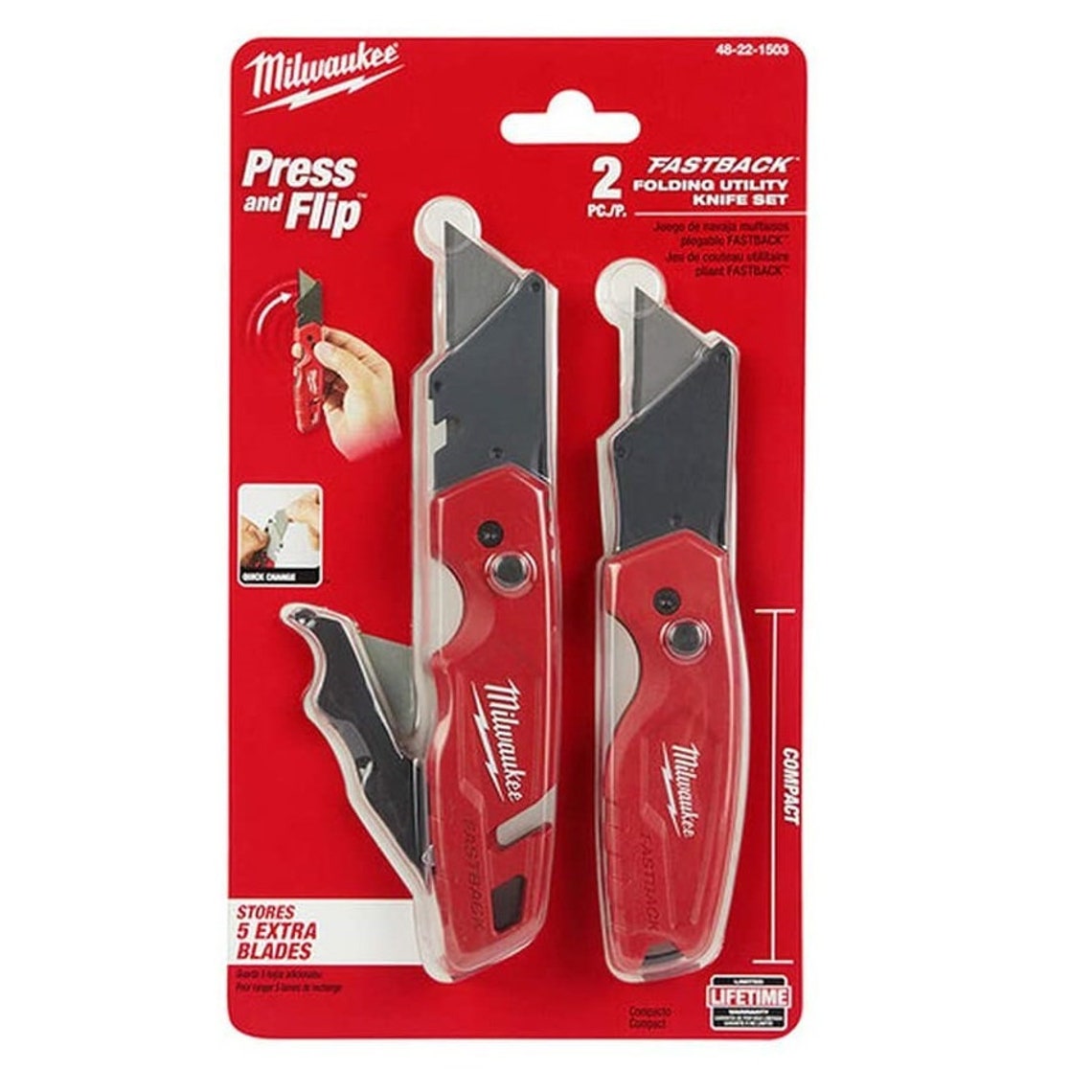 MILWAUKEE - FASTBACK™ Folding Utility Knife Set - Etsy