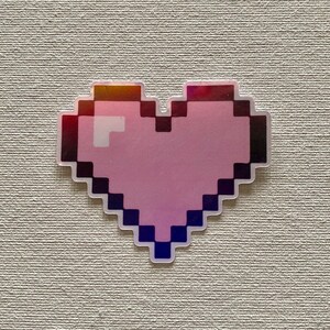 Pixel Heart - Etsy
