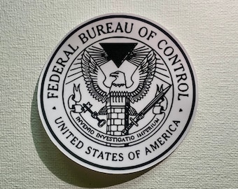 Federal Bureau of Control Coin - Etsy