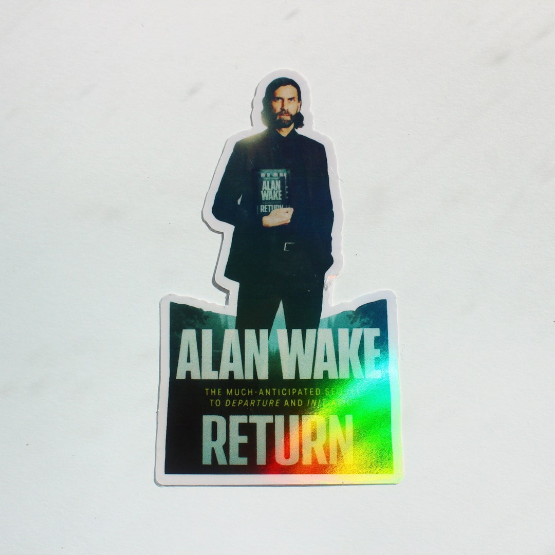 Alan Wake Return Sticker - Etsy