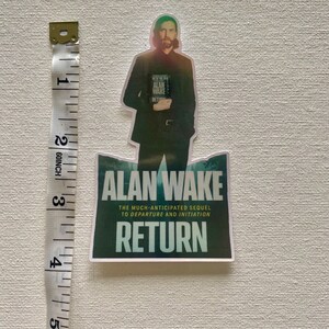 Alan Wake Return Sticker - Etsy