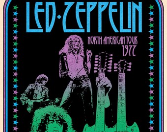 Led Zeppelin Concert | Etsy