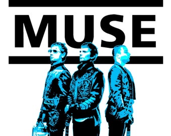 Muse Concert Poster - Etsy