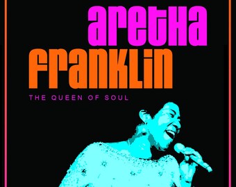 Aretha Franklin Concert Poster - Etsy