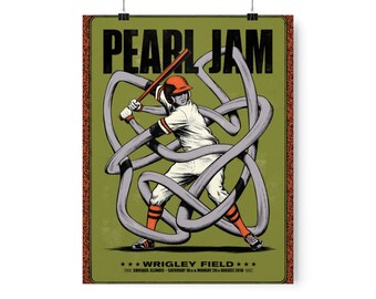 Vintage Pearl Jam Poster - Etsy