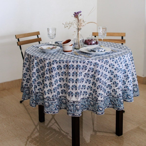 Block Print Tablecloth - Etsy