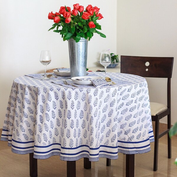 Round Table Cloth - Etsy