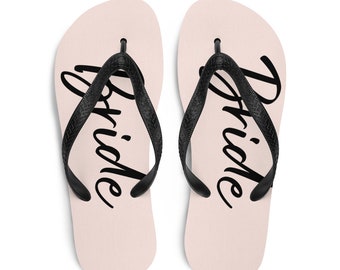Bride Flip Flops - Etsy
