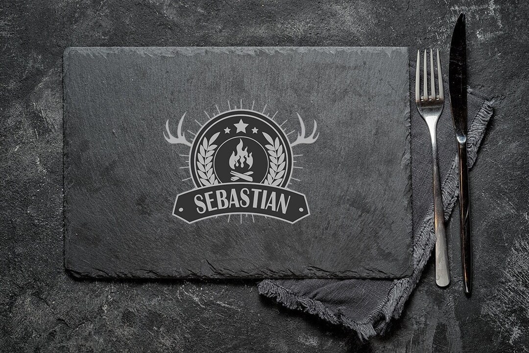 Natural Stone Serving Plate Slate Buffet Cheese Platter Coaster Cold ...