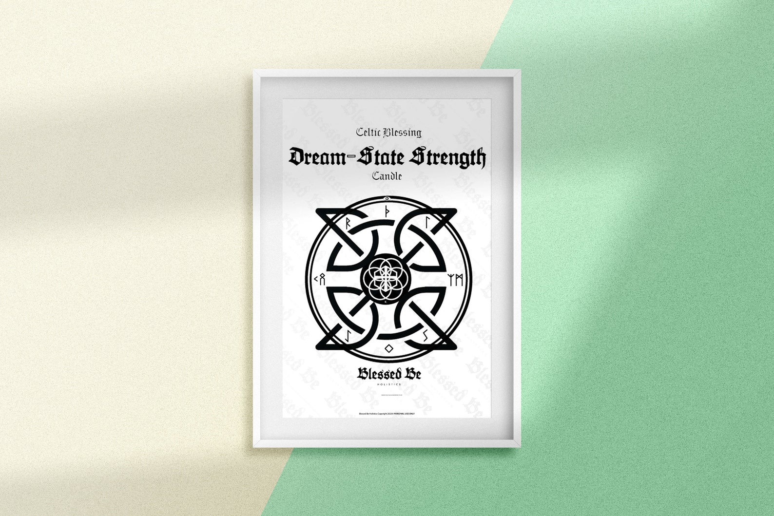 Celtic Runes SIGIL SEAL Norse Elder Futhark Magick of Protection ...
