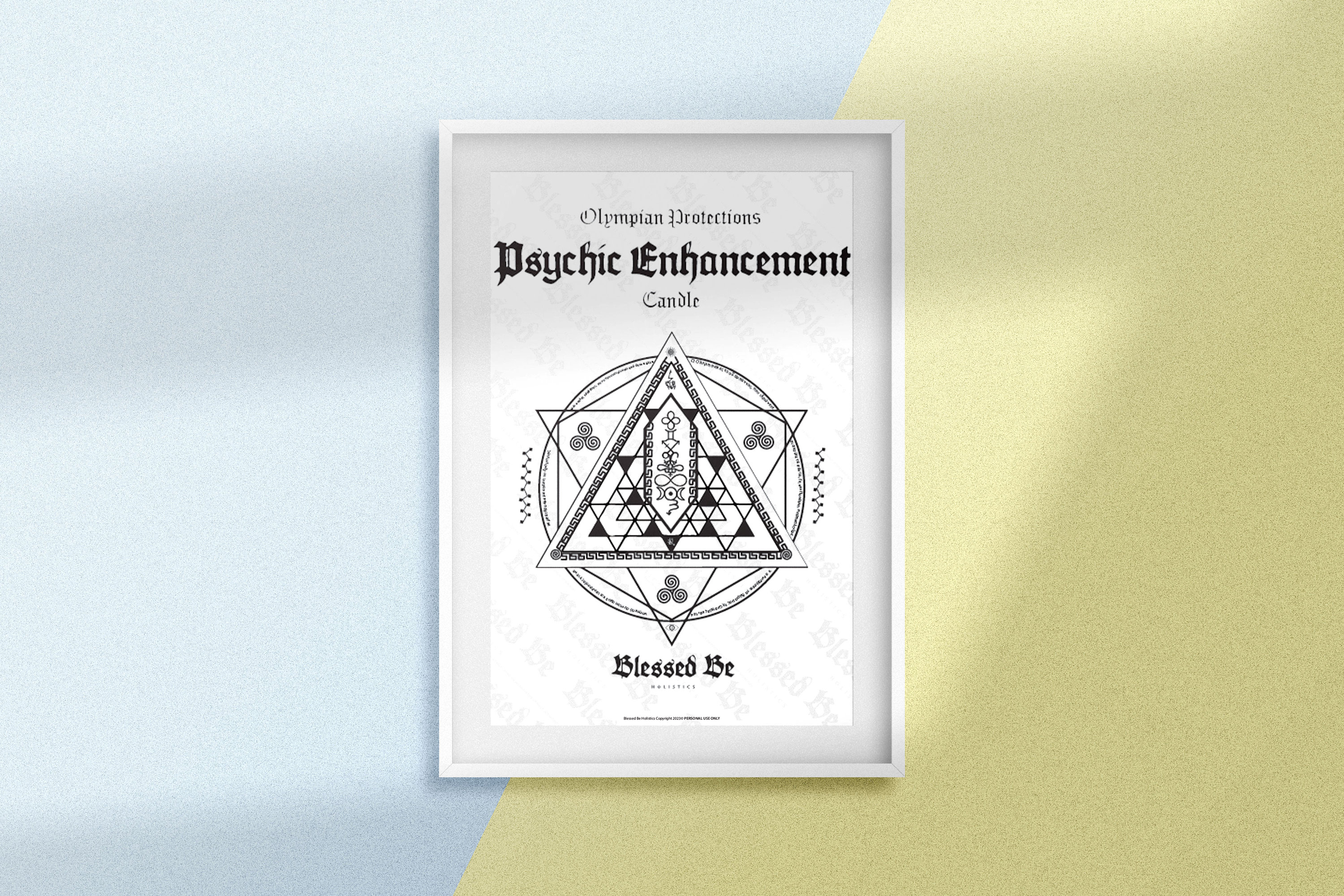 Greek Mystic Magick SIGIL SEAL for Divine Psychic Protection ...