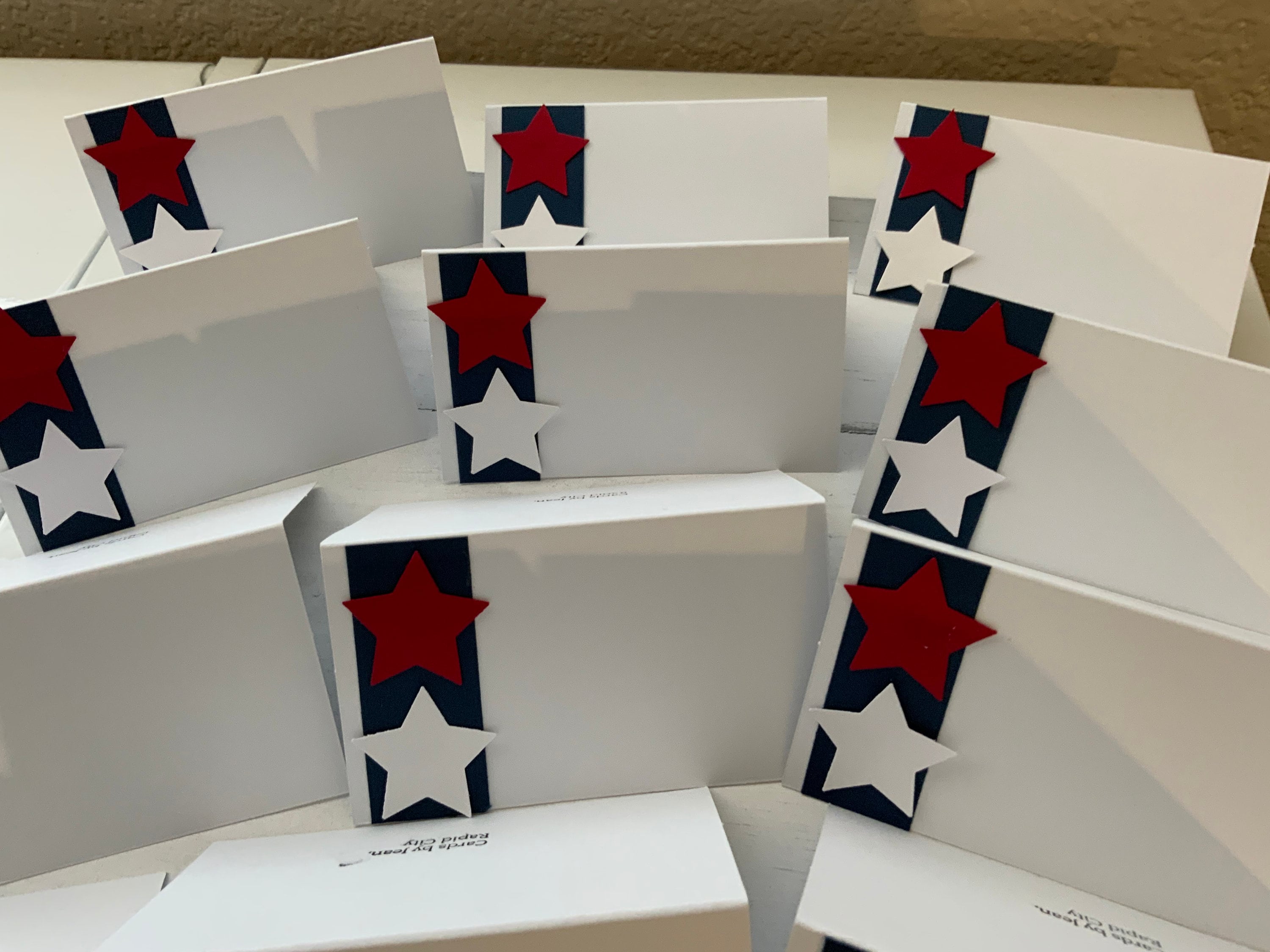 Patriotic Place Cards - Etsy