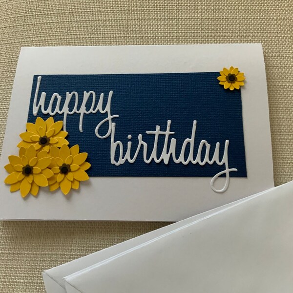 Sunflower Birthday - Etsy