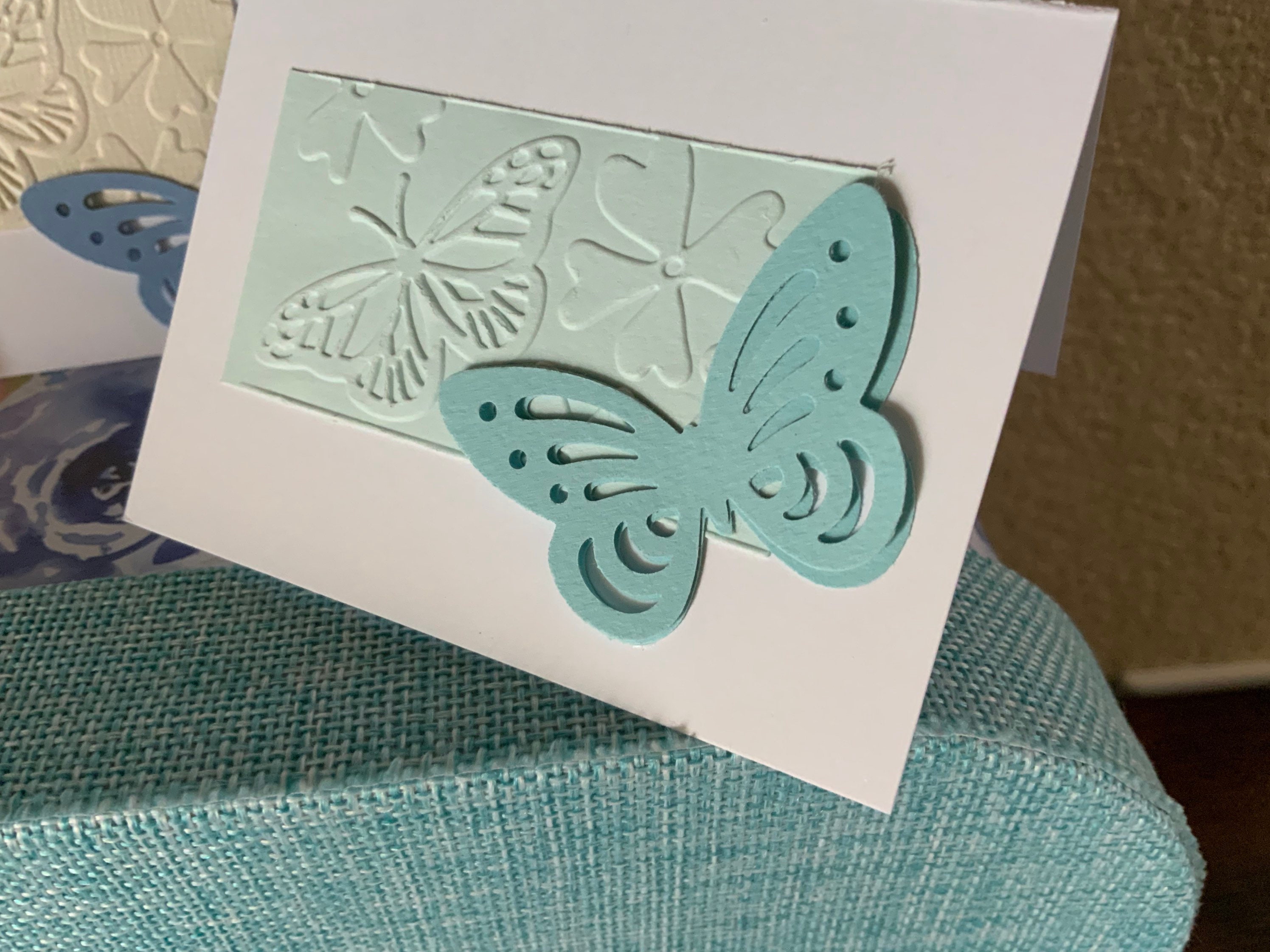 Mini Butterfly Enclosure Cards for Gifts With Envelopes - Etsy