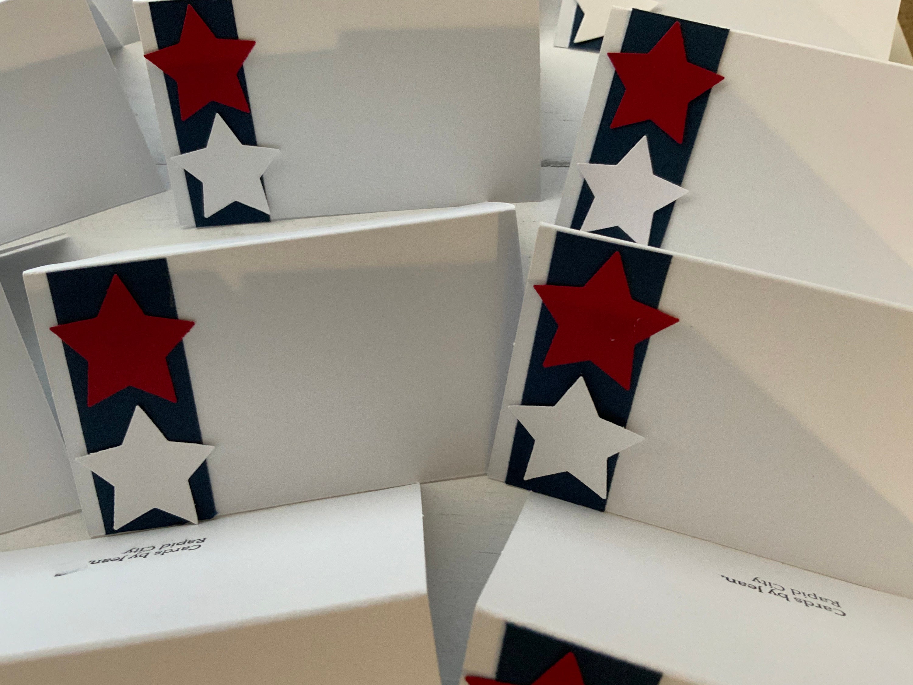Patriotic Place Cards - Etsy