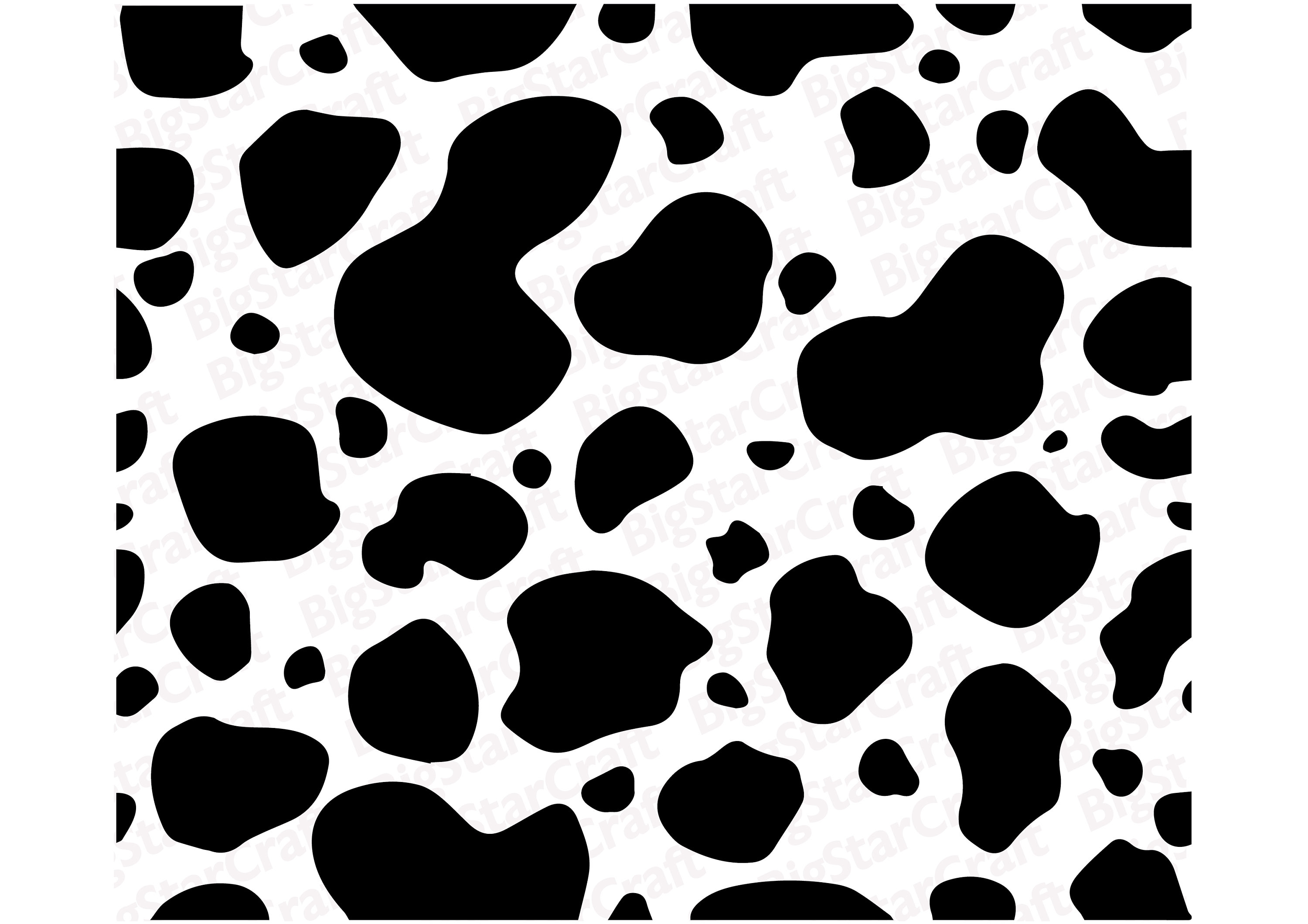 COW PRINT SVG Instant Download Cow Pattern Svg Cow Svg - Etsy UK