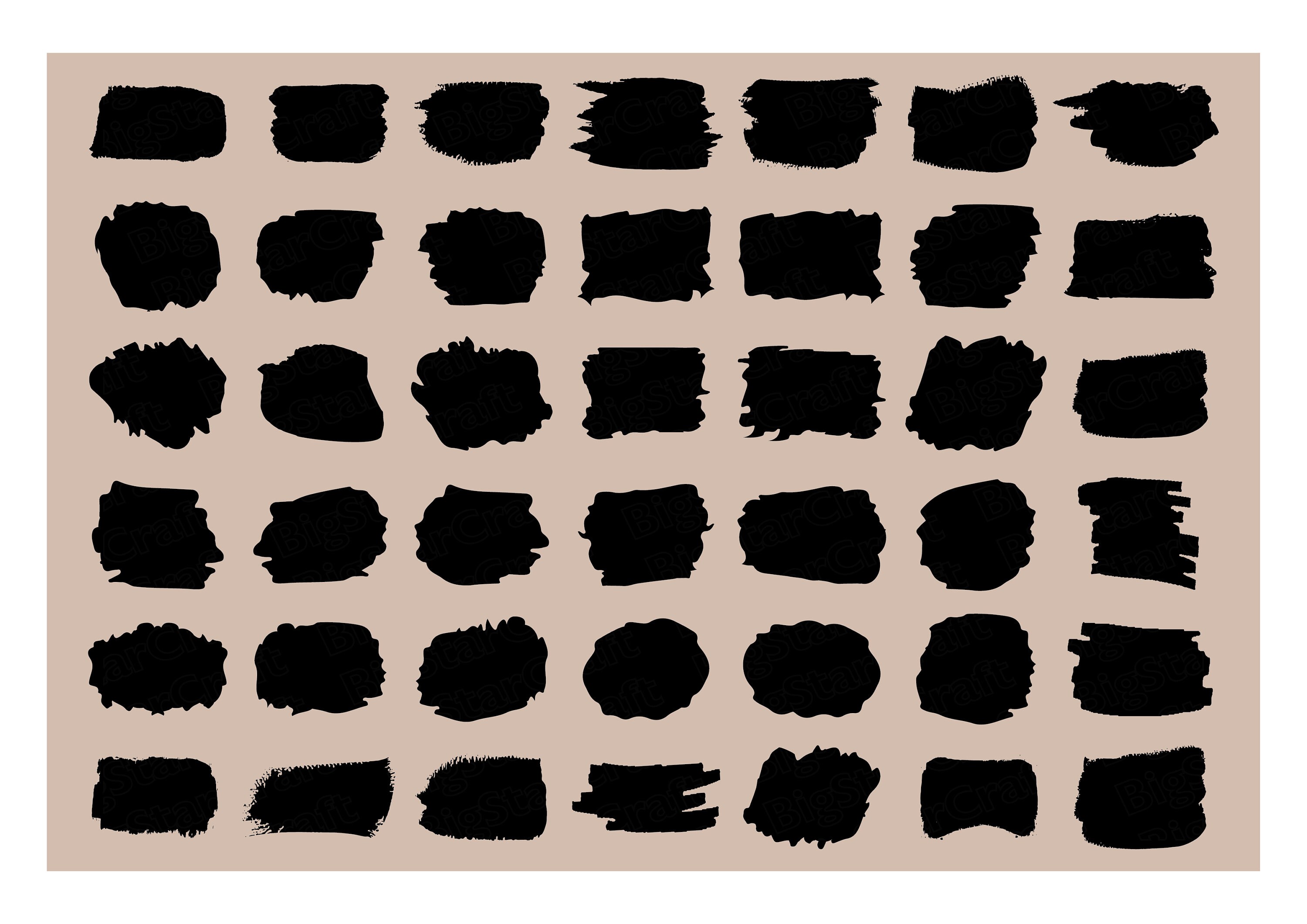 Paint Brush Stroke SVG Brush SVG Brush Stroke SVG Digital - Etsy UK