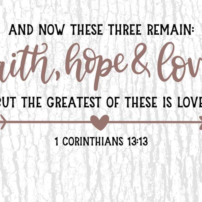 1 Corinthians 13 - Etsy