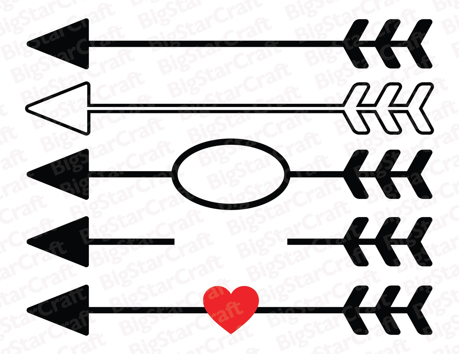 ARROW SVG BUNDLE Arrow Svg Arrow Clipart Instant Download - Etsy