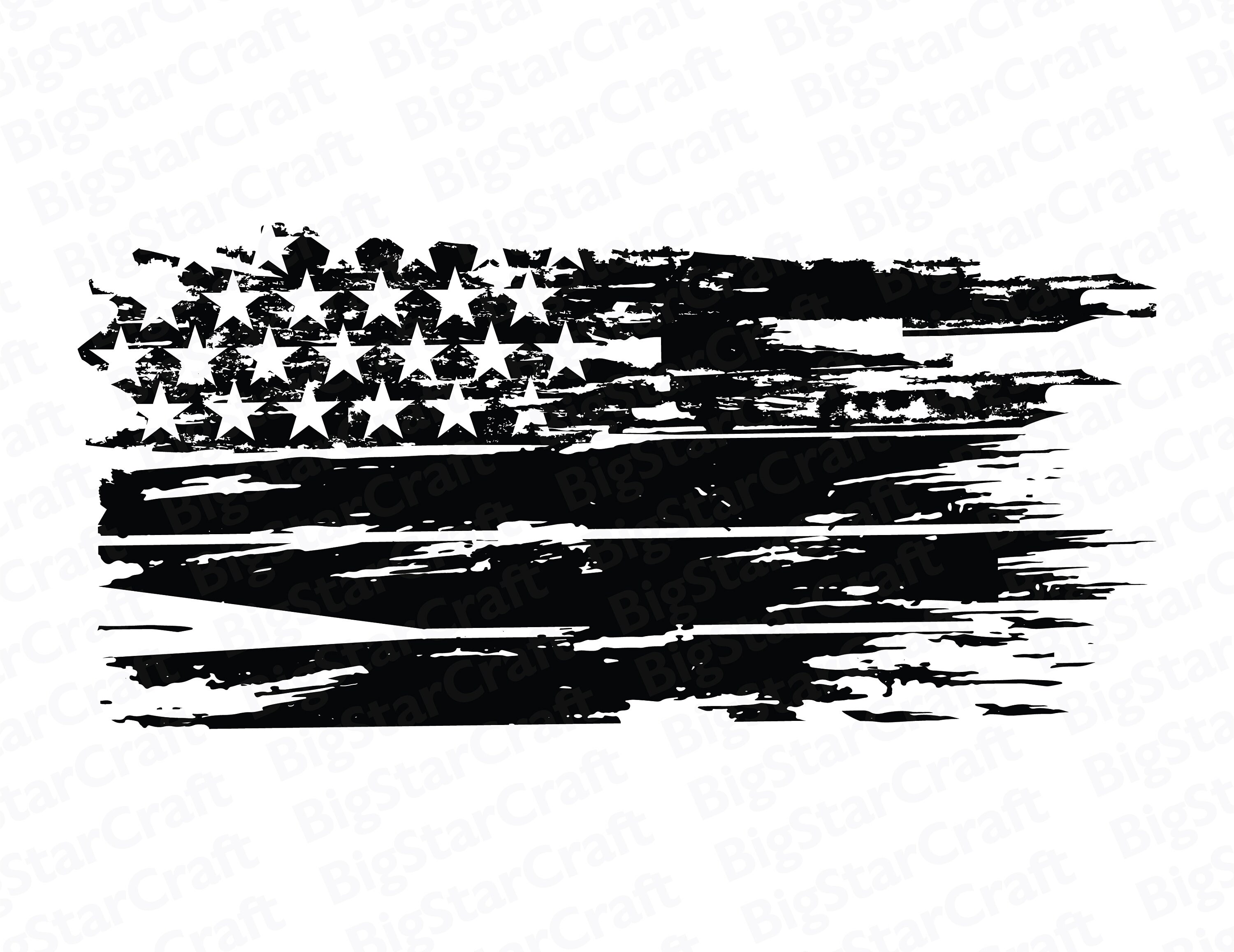DISTRESSED FLAG SVG, Flag Svg, Usa Flag Svg, Instant Download, American ...