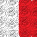 Rose Pattern Outline SVG, ROSE SVG, Instant Download, Pattern Svg ...