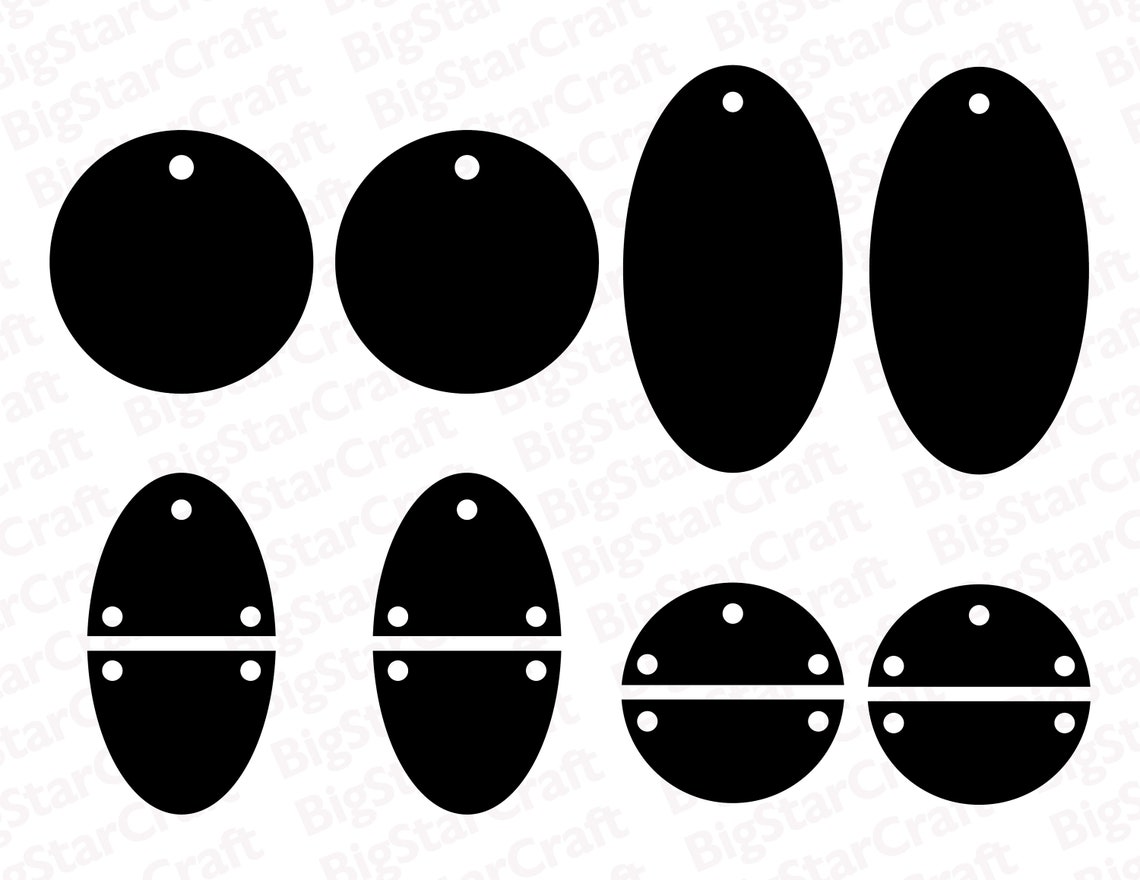 EARRING SVG Bundle Instant Download Earring SVG Earring - Etsy