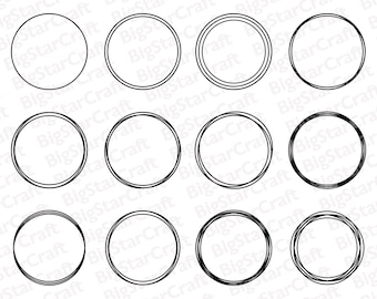 Circle Svg - Etsy