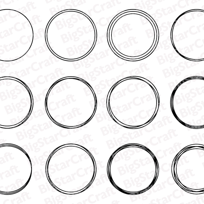 Circle Frame Svg - Etsy