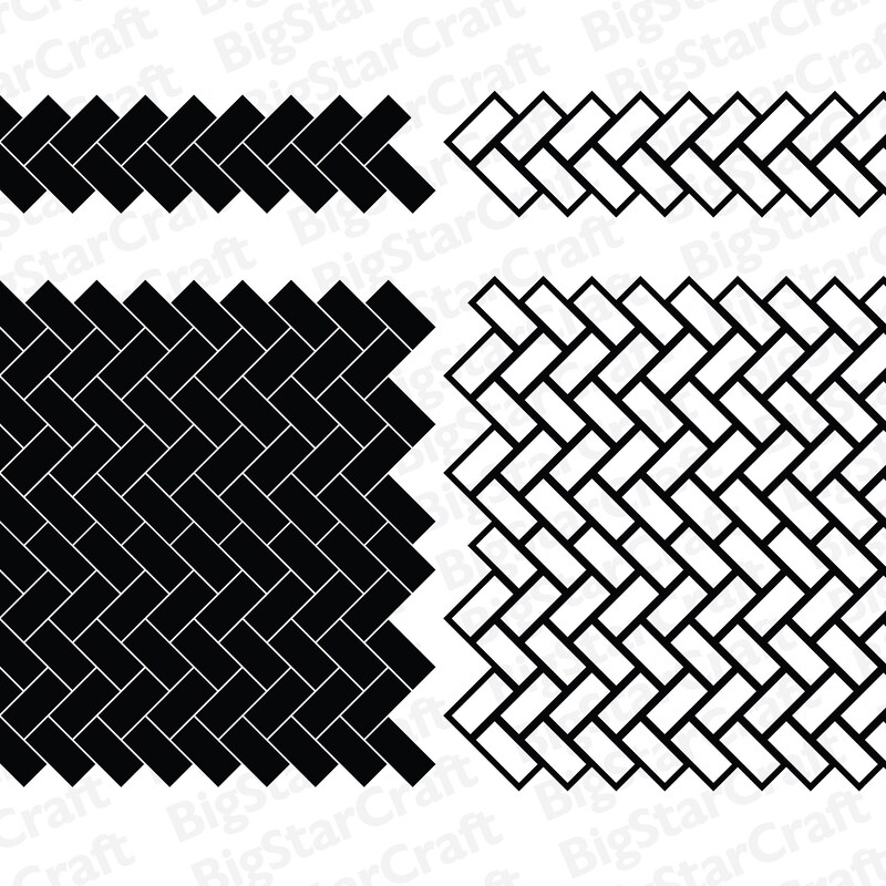 Herringbone Tile - Etsy