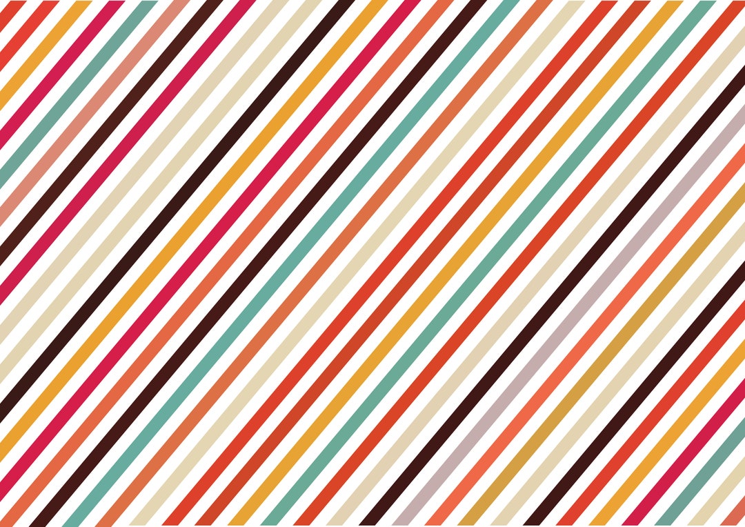 RETRO PATTERN, Diagonal Line PATTERN Right Svg, Instant Download ...