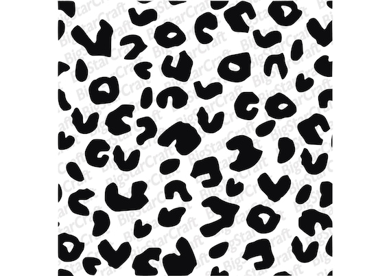 LEOPARD PRINT SVG Instant Download Leopard Svg Leopard | Etsy