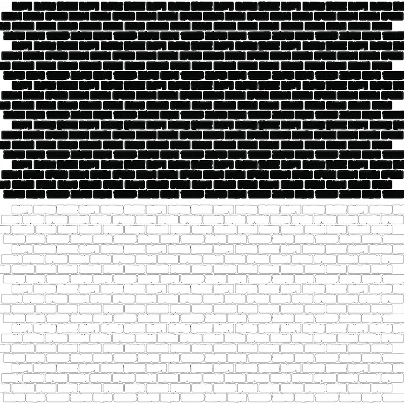 Brick/stone Stencil - Etsy