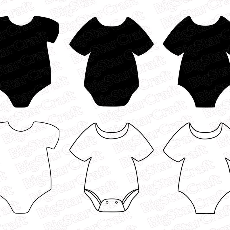 Baby Onesies Svg - Etsy