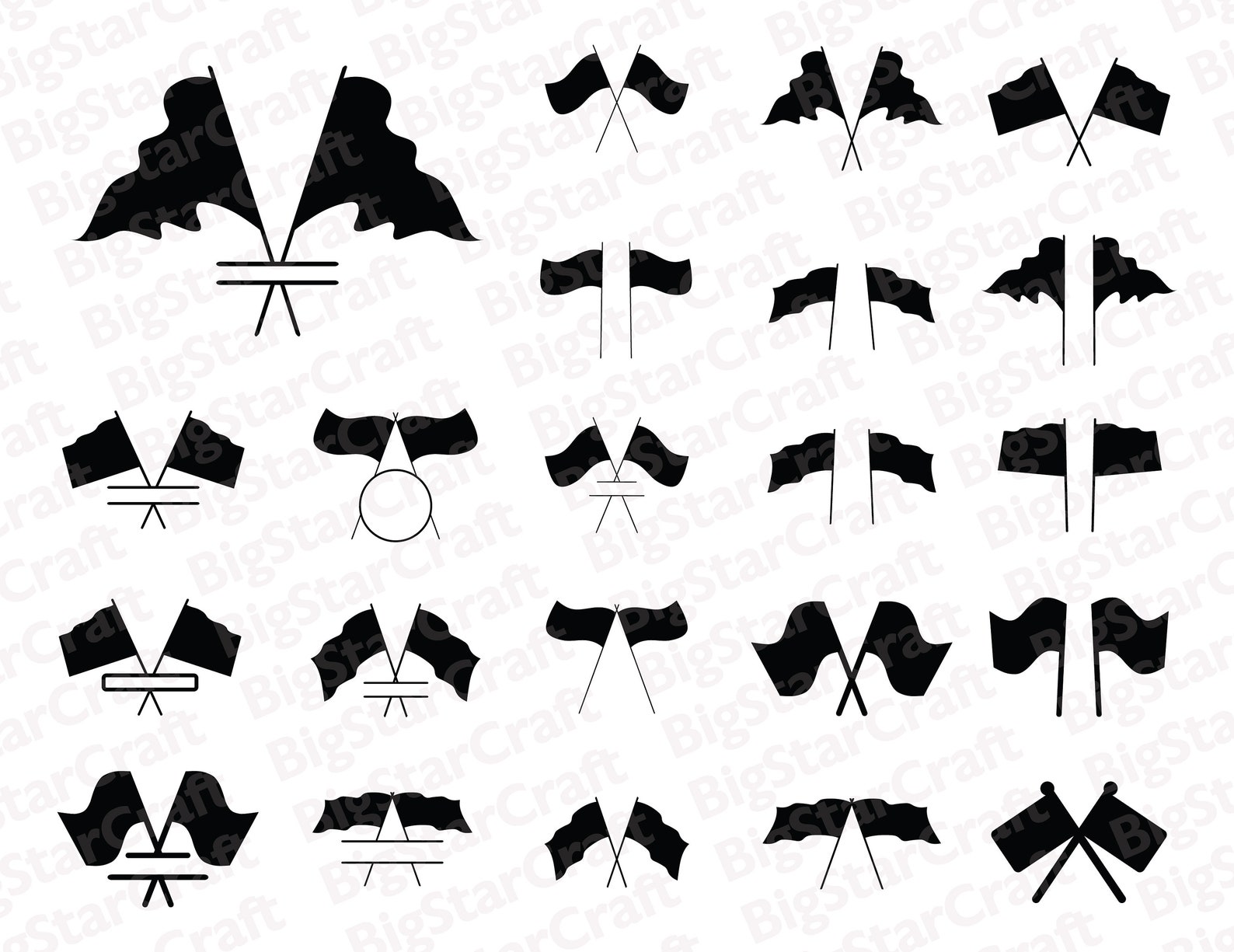 FLAG SVG BUNDLE, Instant Download, Flag Svg, Cutting Files for Cricut ...